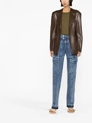MARANT ETOILE Vayoneo Cargo Jeans - Blue