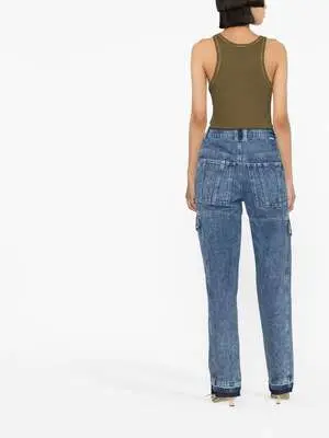 MARANT ETOILE Vayoneo Cargo Jeans - Blue