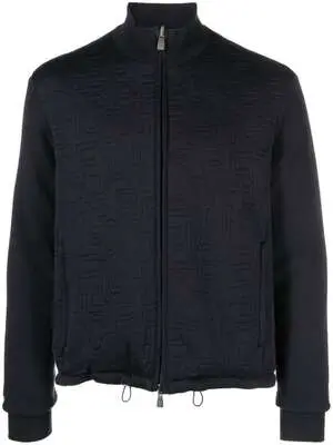 Corneliani Logo Bomber Jacket