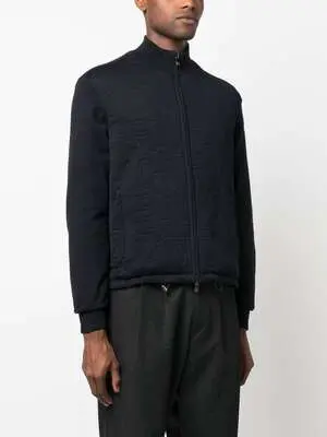 Corneliani Logo Bomber Jacket