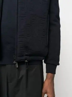 Corneliani Logo Bomber Jacket