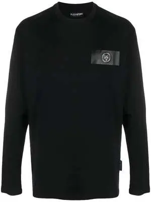 PLEIN SPORT Logo-patch Long-sleeved T-shirt