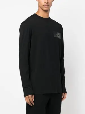 PLEIN SPORT Logo-patch Long-sleeved T-shirt
