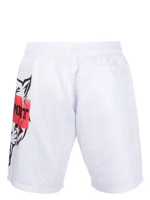 PLEIN SPORT Tiger-print Swim Shorts