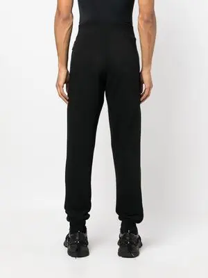 PLEIN SPORT Logo-patch Track Pants - Black