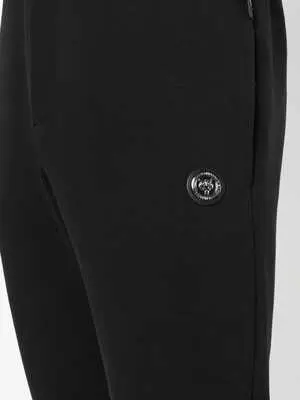 PLEIN SPORT Logo-patch Track Pants - Black