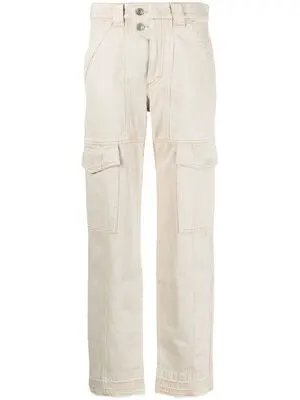 MARANT ETOILE Vayoneo Cargo Jeans - Neutrals