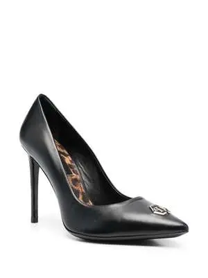 Philipp Plein Logo-plaque Heeled Pumps