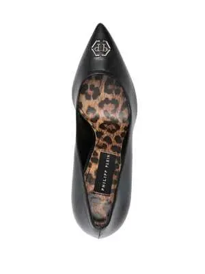 Philipp Plein Logo-plaque Heeled Pumps