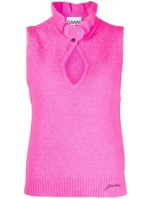 Ganni Cut Out Sweaters For Women