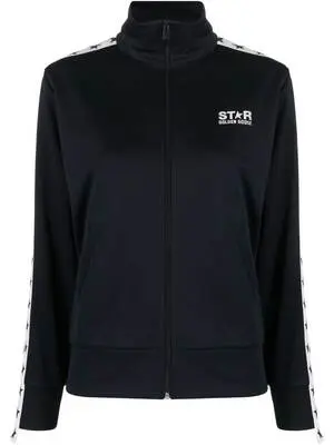 GOLDEN GOOSE Zip-up Star Detail Sweatshirt