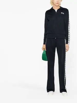 GOLDEN GOOSE Zip-up Star Detail Sweatshirt