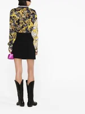 Versace Barocco Print Blouse