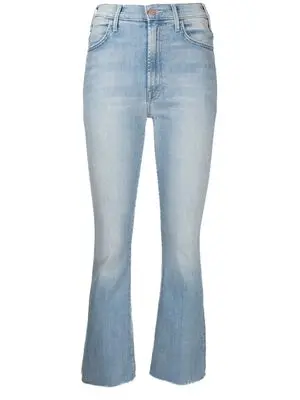 MOTHER High-rise Bootcut Ankle Jeans