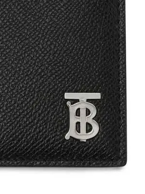 Burberry Grainy Leather Tb Zip Cardholder