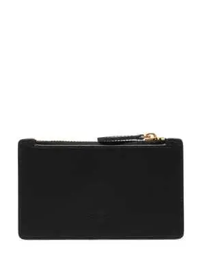Pinko Love Birds Leather Wallet - Black