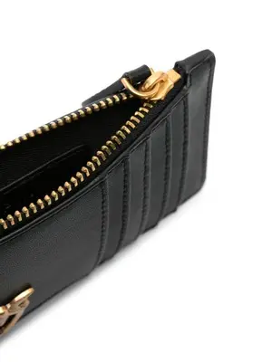Pinko Love Birds Leather Wallet - Black