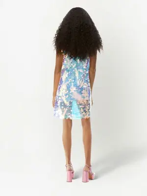 Nina Ricci Sequin Embellished Dress