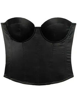 FLEUR DU MAL Hamptons Bustier - Black