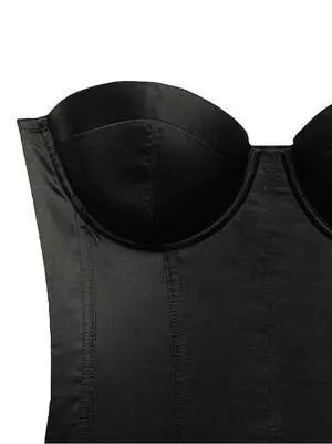 FLEUR DU MAL Hamptons Bustier - Black