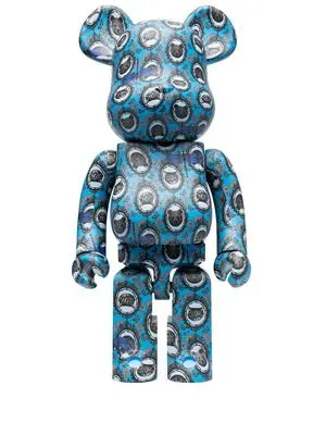 MEDICOM TOY Robe Japonica Mirror Be@rbrick Figure - Blue