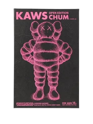 KAWS Chum Collectible Figure - Pink