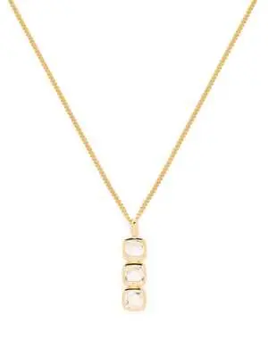 Tom Wood Crystal Necklace - Gold