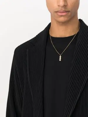 Tom Wood Crystal Necklace - Gold