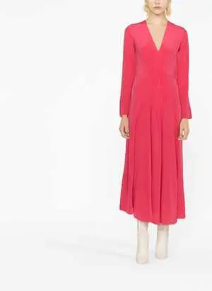 Isabel Marant Étoile Nemalia Ruched Midi Dress