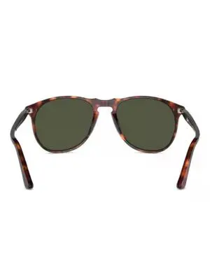 Persol Round Frame Sunglasses - Brown