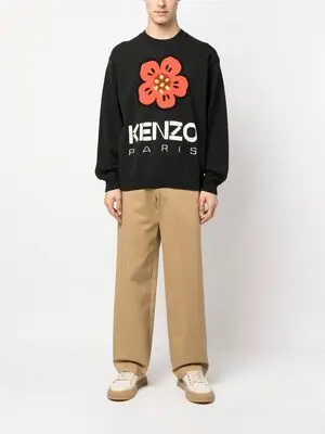 Kenzo Boke Flower Intarsia-knit Jumper