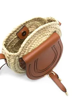 Chloé Marci Raffia Crossbody Bag