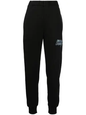 Opening Ceremony Logo-embroidered Track Pants - Black