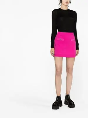 Michael Kors Logo-embossed Miniskirt