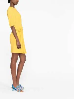 Stella McCartney Chain Link-detail Minidress - Yellow