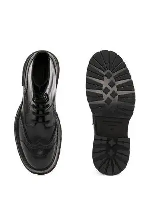 Alexander McQueen Punk Worker Lace-up Boots