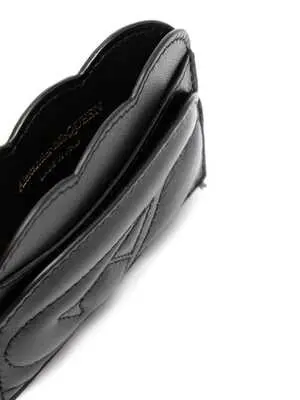 Alexander McQueen Seal Logo Quilted Cardholder