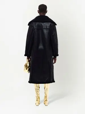 SIMONMILLER Jetz Faux-shearling Mid Coat