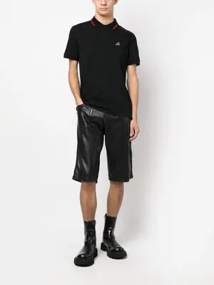 DIESEL® Embroidered-logo Polo Shirt