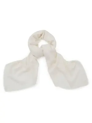 Alexander McQueen Frayed-edge Wool Scarf