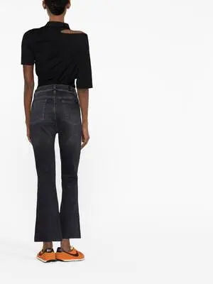 7 For All Mankind Cropped Flared Jeans