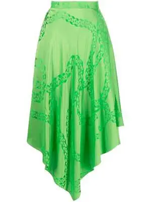 Stella McCartney Chain-link Print Midi Skirt