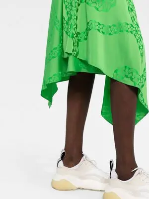 Stella McCartney Chain-link Print Midi Skirt