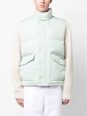 Alexander McQueen Logo-print Gilet - Green