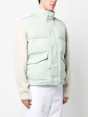 Alexander McQueen Logo-print Gilet - Green