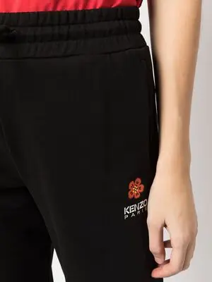Kenzo Boke Flower Track Pants - Black