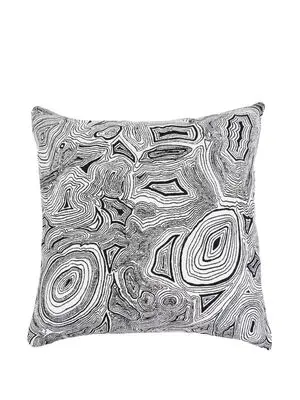 FORNASETTI All-over Graphic-print Cushion - Black