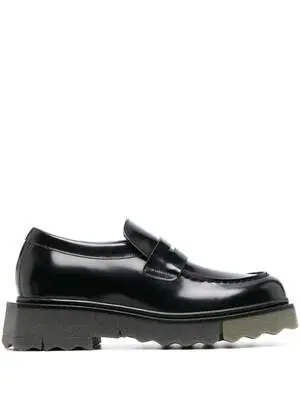 Off-White Sponge Leather Loafers