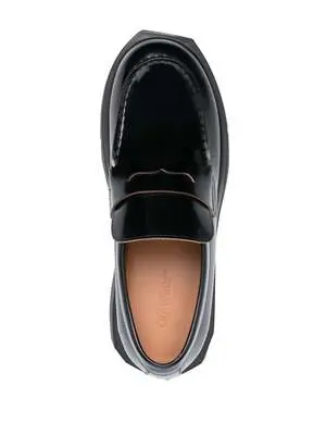 Off-White Sponge Leather Loafers