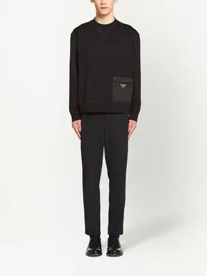Prada Pocket-detail Sweatshirt